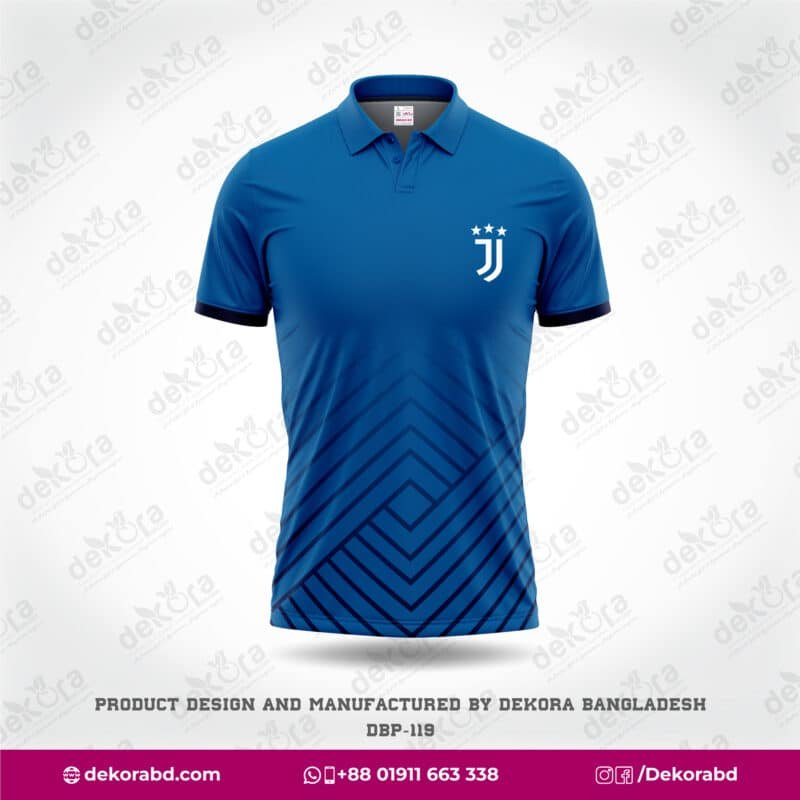 Design Your Customized Blue Polo Shirts With Reasonable Price | Dekora