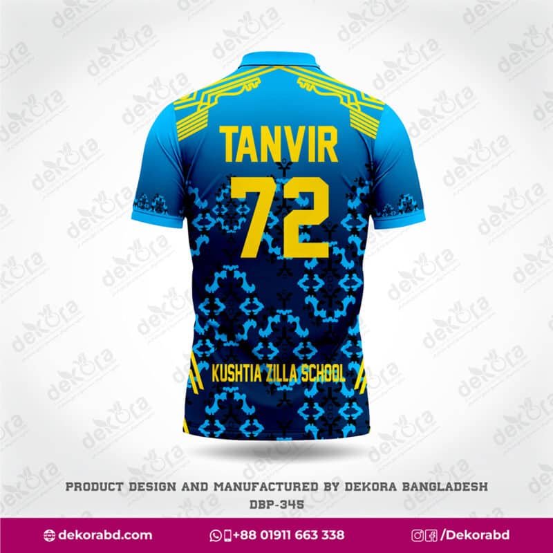 Sublimation Cricket Jersey Designs In BD Make Team Jersey