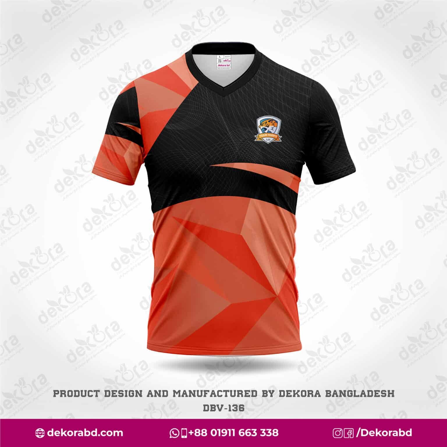 Custom Made Sublimation Sports Jersey With Your Team Logo