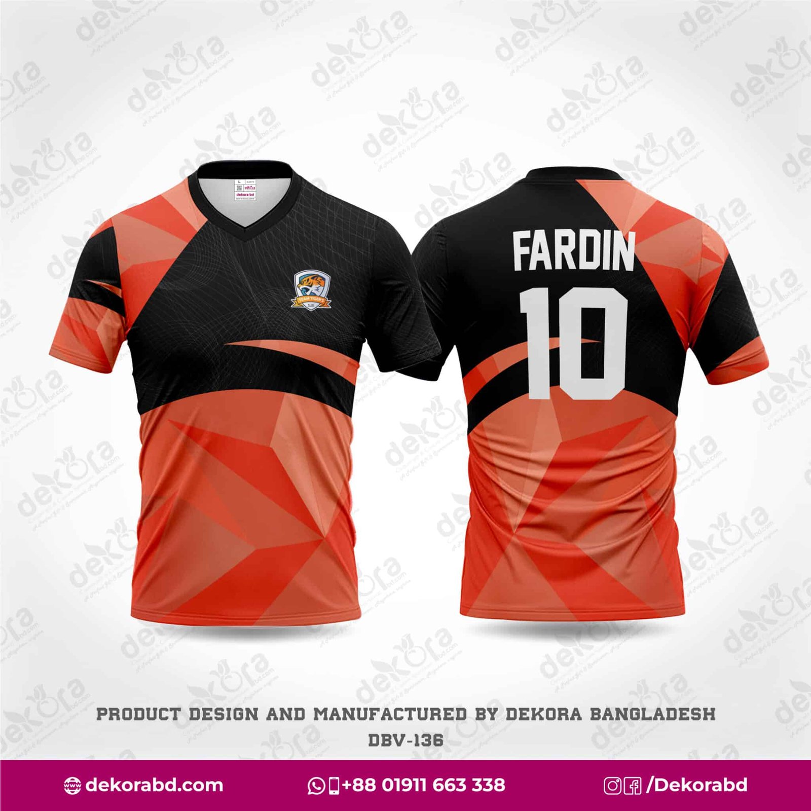 Custom Made Sublimation Sports Jersey With Your Team Logo