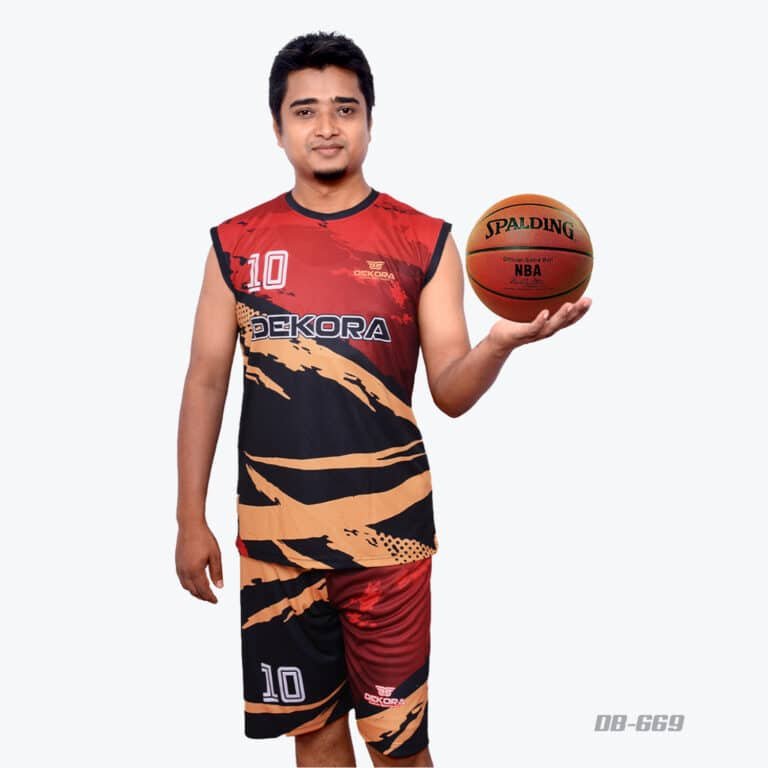 Mens Premium Basketball Jersey Design In BD - Mix Color