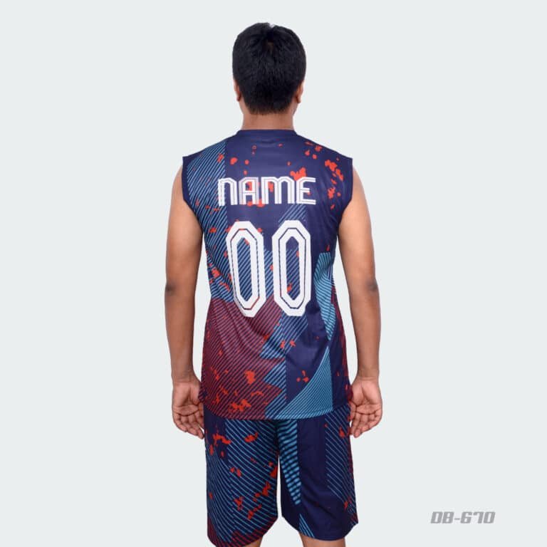Sublimation Basketball Jersey With Logo In BD - Mix Color