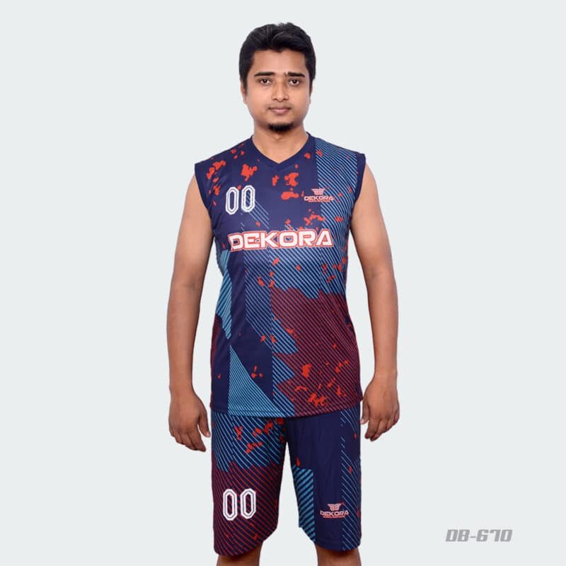 Sublimation Basketball Jersey With Logo In BD - Mix Color