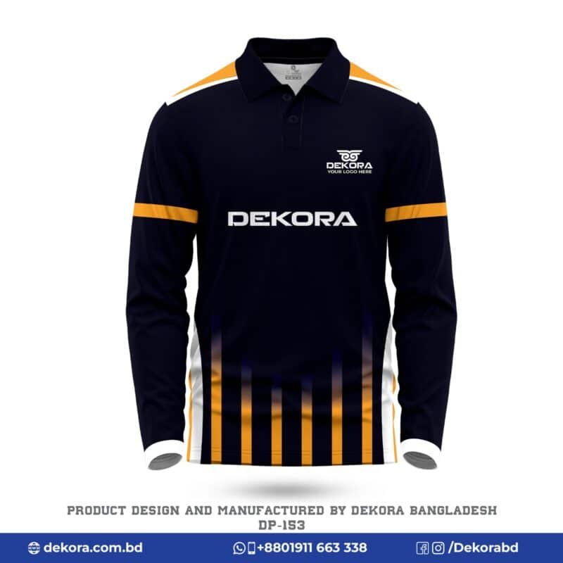 Best Design Custom Cricket Jersey Full Sleeve - Order Today