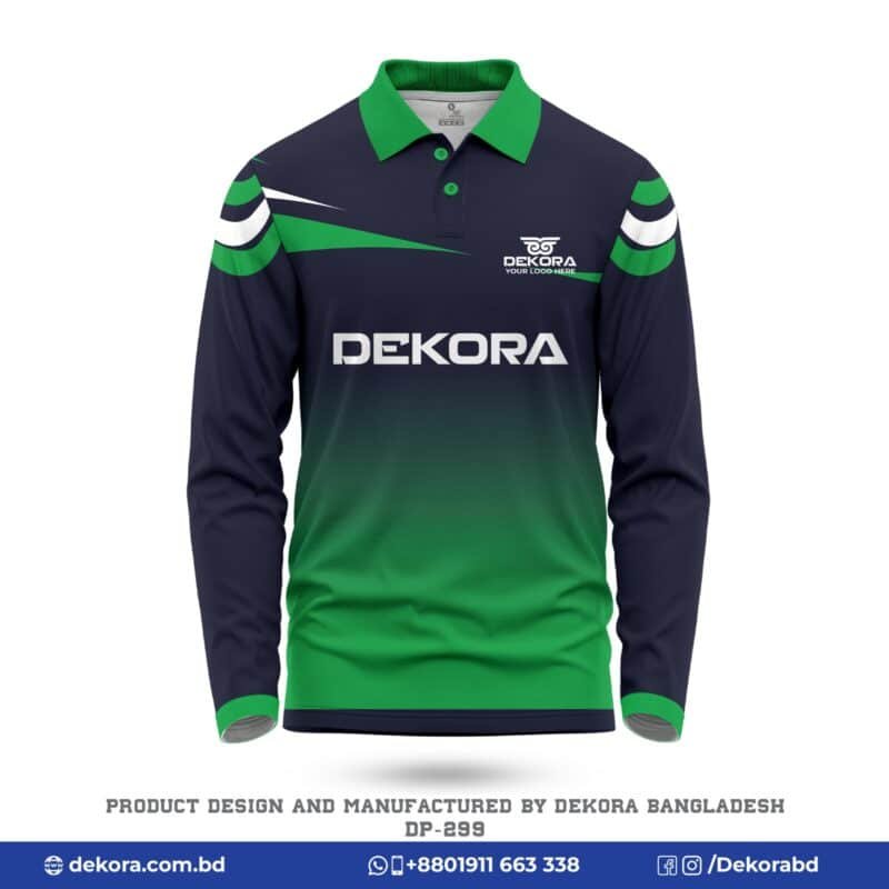 Best Design Custom Cricket Jersey Full Sleeve DP-298 - Order Today