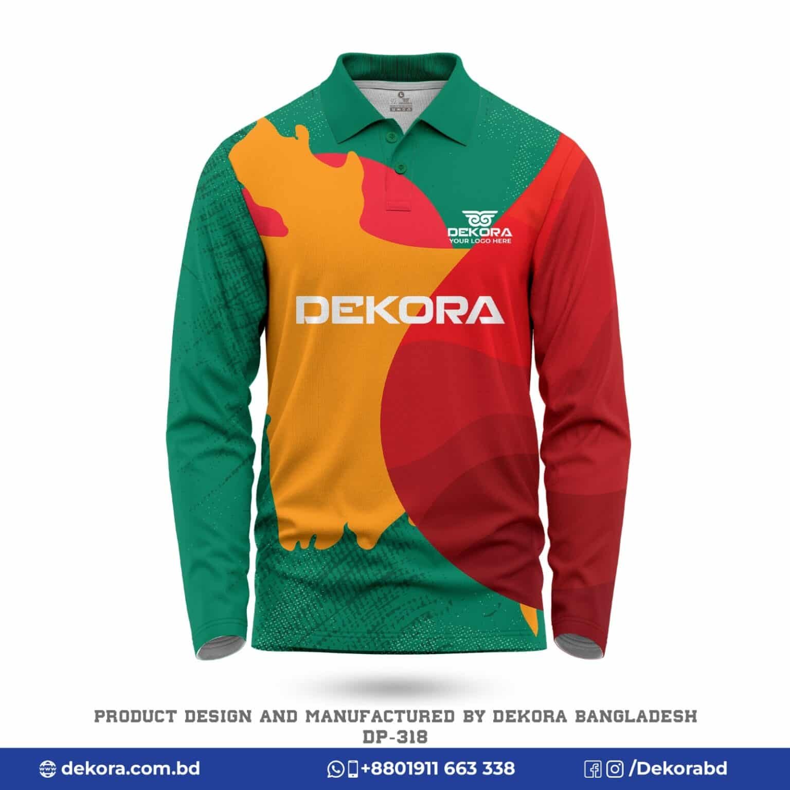 Custom Polo Jersey-Dp-318 – Design For Your Team