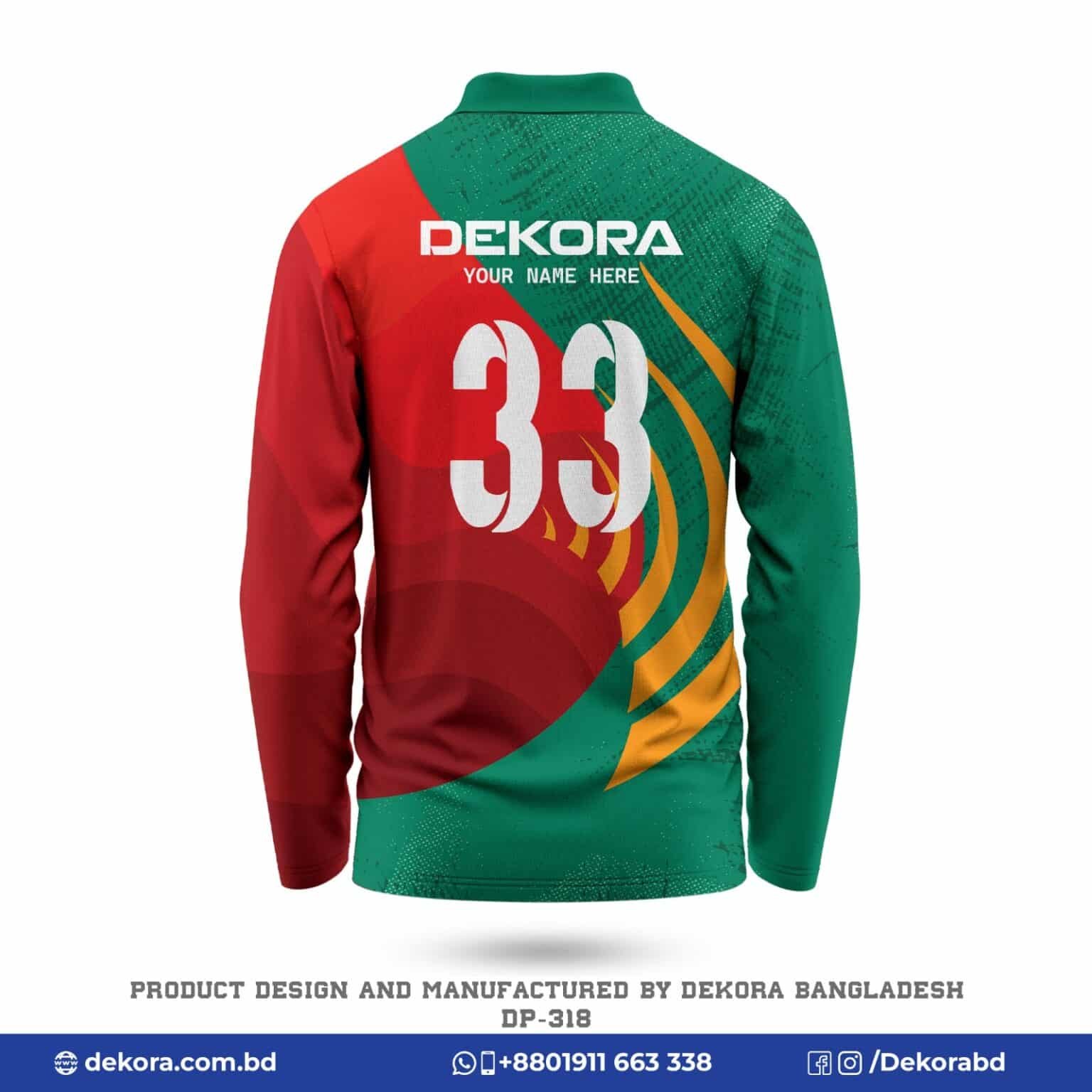 Custom Polo Jersey-Dp-318 – Design For Your Team
