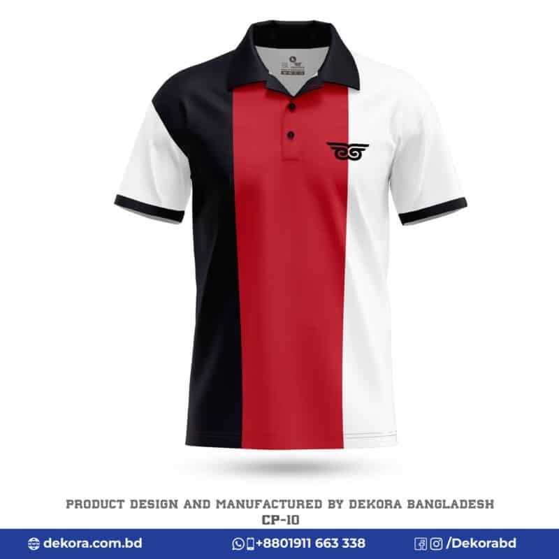 Customized Corporate Polo Shirt Logo Design-CP-10