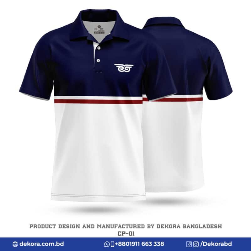 Premium Design Corporate Personalised Polo Shirts-CP-01