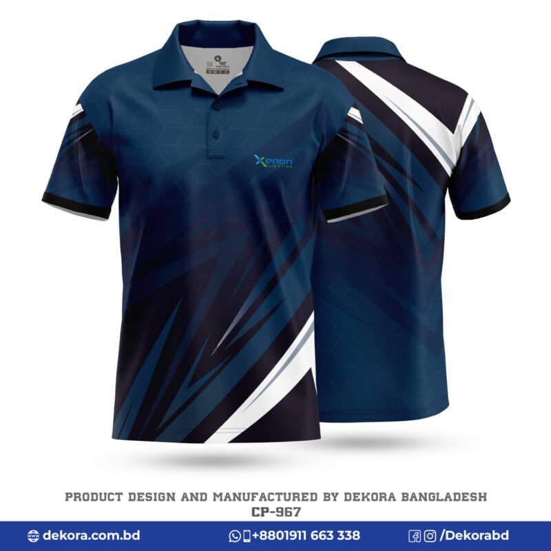 Customized Design Polo Shirts With Company Logo-CP-967