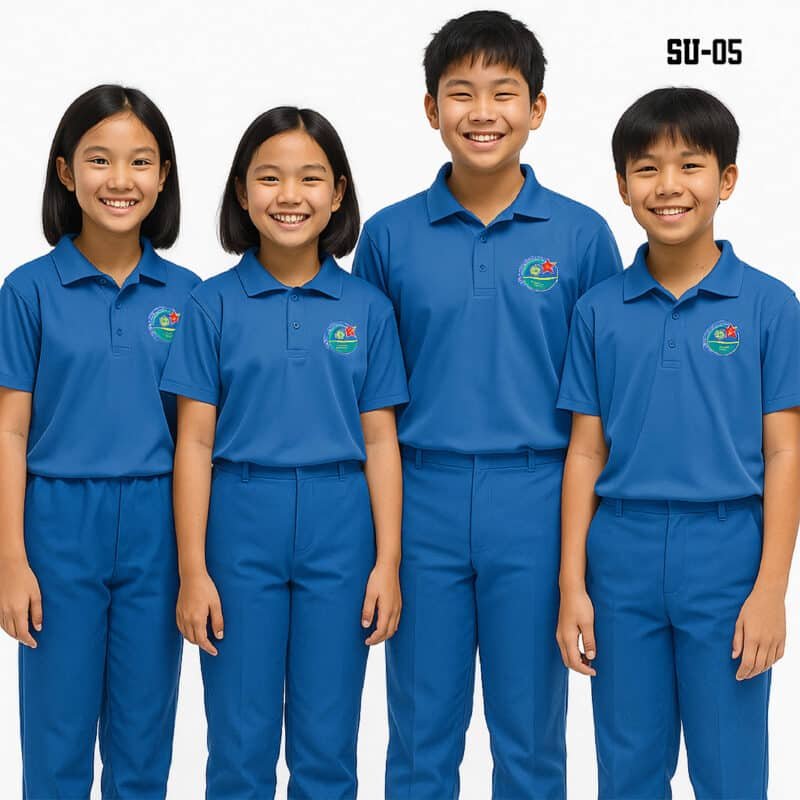 Customize Best Girls & Boys School Uniforms With Logo-SU-05